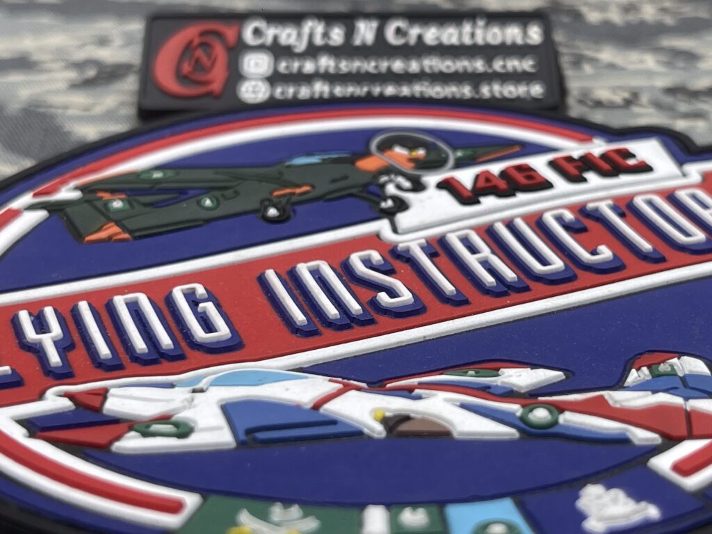 Flying Instructor All Forces PVC Patch (II) - Crafts and Creations